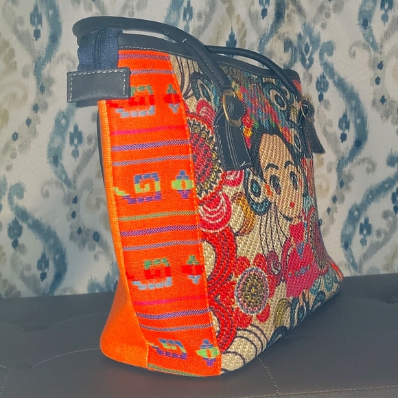 Handmade | Bags | Frida Kahlo Artisanal Mexican Handbag Shoulder ...